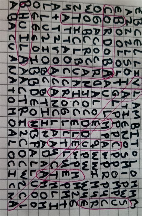 Sacar 10 Departamentos De Colombia Y Realiza Una Sopa De Letras Por