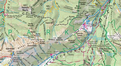 Tatry Polskie Papierowa Mapa Turystyczna 1 30 000 ExpressMap