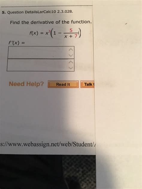 solved find the derivative of the function f x x 3 1