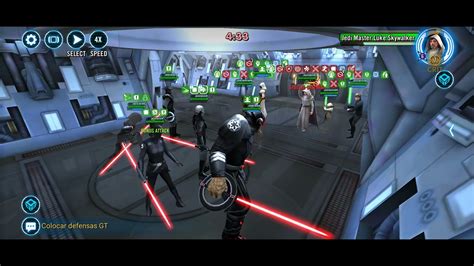 JMLS Counter SWGOH TW Grand Inquisitor Omicron Vs GL Luke YouTube