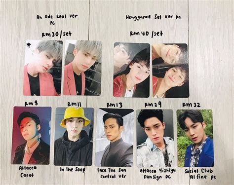 Wts Mingyu Pc Social Club Alfine An Ode Henggarae Attacca Carat Yizhiyu