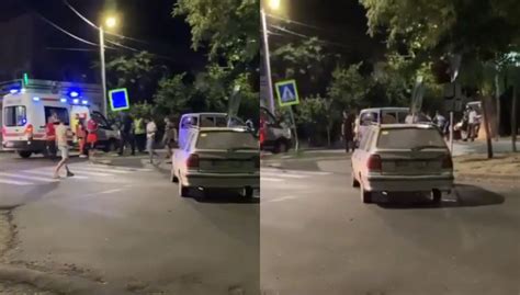 Accident Nocturn In Capitala Un Tanar A Ajuns La Spital Dupa Ce S A