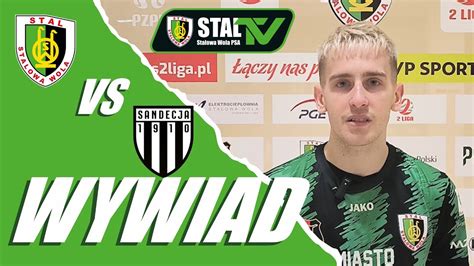 WYWIAD Olivier Sukiennicki Po Meczu STAL Stalowa Wola SANDECJA Nowy