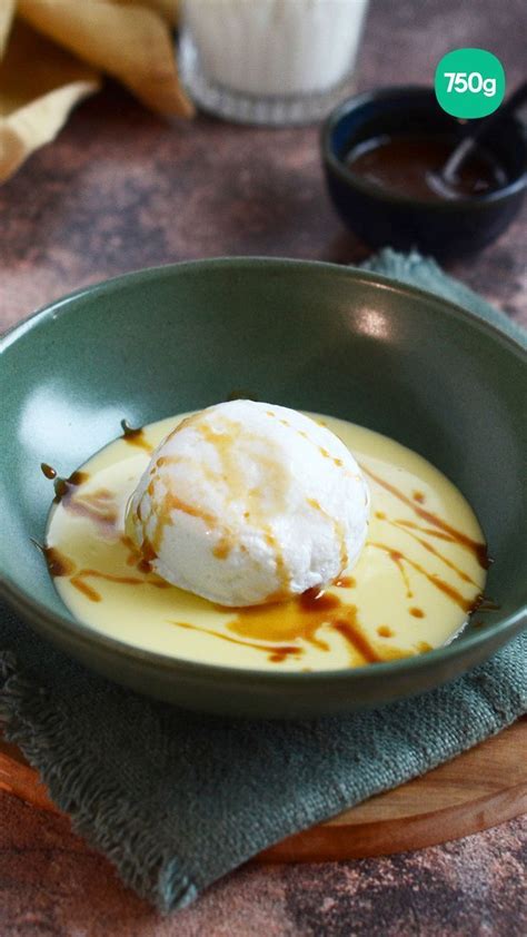 Ile flottante rapide au micro ondes Recette île flottante Recette