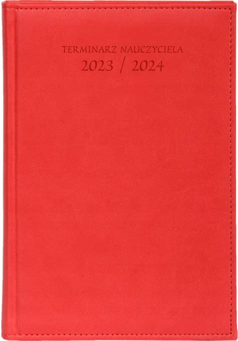 KALENDARZ NAUCZYCIELA 2023 2024 A5 DZIENNY PEDAGOG 13667289784 Sklepy