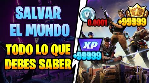 TODO lo que NECESITAS saber de Fortnite Salvar El Mundo 2024 Guía