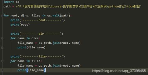 python os walk path 使用方法 csdn博客