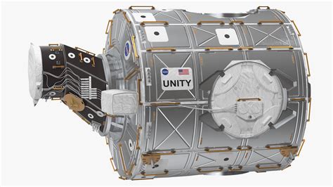 ISS Module Unity Node 1 3D Modell 99 3ds Blend C4d Fbx Max Ma