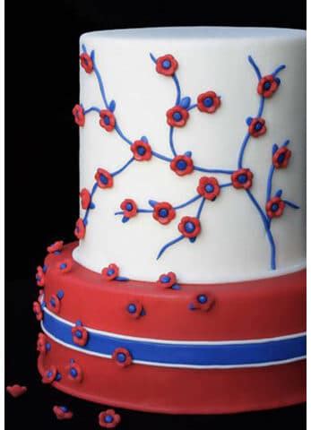 Easy Naked Cake Tutorial Blue Velvet Cake CakeWhiz
