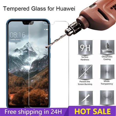 9h Hd Protective Glass For Huawei P8 Lite 2017 P10 Plus Screen