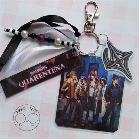 Chaveiro Plastificado Ordem Paranormal Quarentena RPG Shopee Brasil