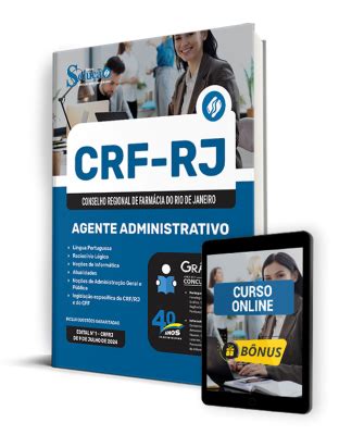 Apostila CRF RJ 2024 Agente Administrativo
