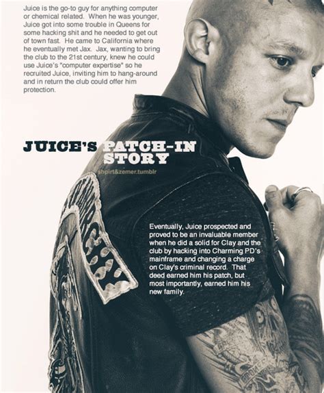 Sons Of Anarchy App Juices Patch In Story Sons Of Anarchy Photo