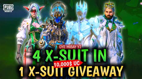 I GOT ALL 4 X SUIT IN 10 000UC FIORE X SUIT GIVEAWAY YouTube