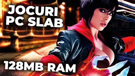 TOP 5 JOCURI pentru PC SLABE 2024 128MB RAM și WINDOWS 2000 YouTube