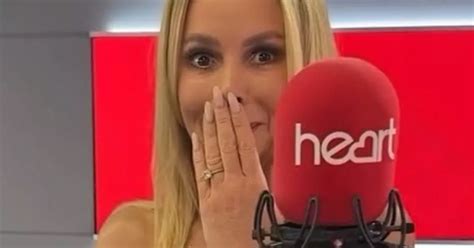 Amanda Holden 53 Strips Completely Naked In Packed Heart FM Studio