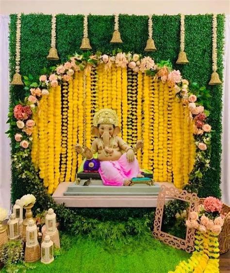 List 94 Pictures Ganpati Decoration At Home Photos Stunning 10 2023