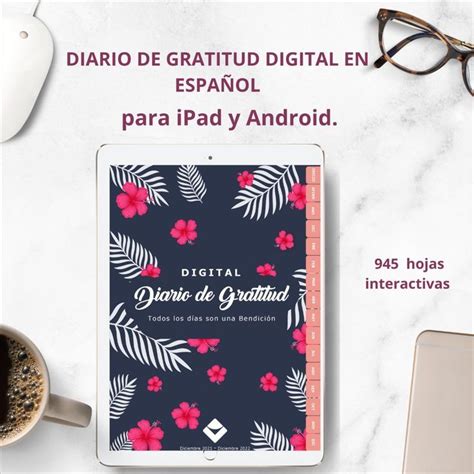 Diario De Gratitud Digital Con 80 Afirmaciones Positivas Que Te