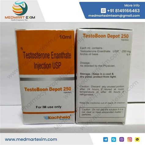 Testoboon Depot Injection Packaging Size 10 Ml 200 Mg At Rs 500 Vial