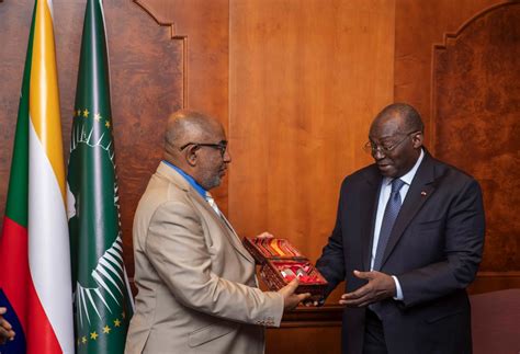Entretien du Vice Président de la République avec le Président des