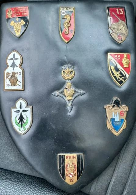 LOT INSIGNE MILITAIRE Indochine Légion Étrangère Génie Infanterie EUR