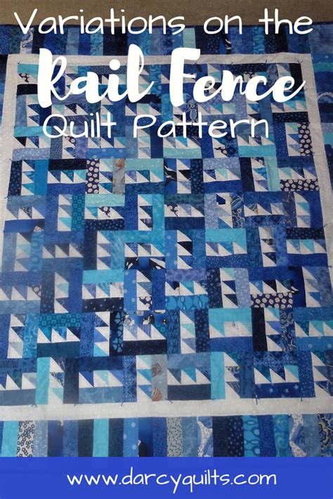Rail Fence Quilt Pattern Tutorial 10 Quilt Patterns To Make Today Artofit