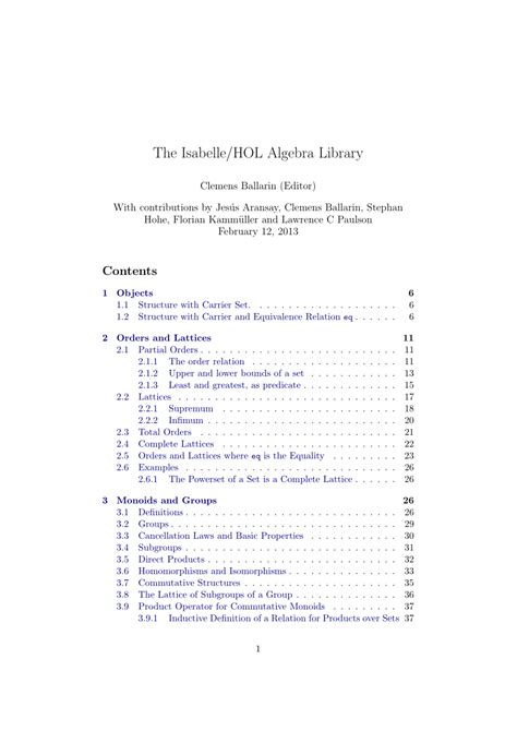 pdf the isabelle hol algebra library