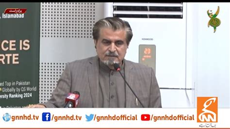 Watch Live Caretaker Federal Minister Jamal Shah Address To Ceremony
