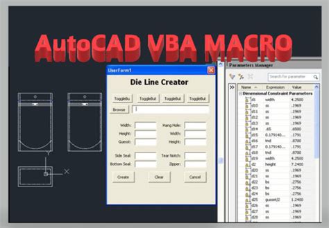 Create An Autocad Macro With Vba By Vlady Jivv