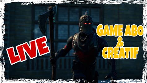 LIVE FORTNITE FR PS5 FACECAM ARÈNE GAME ABO CRÉATIF