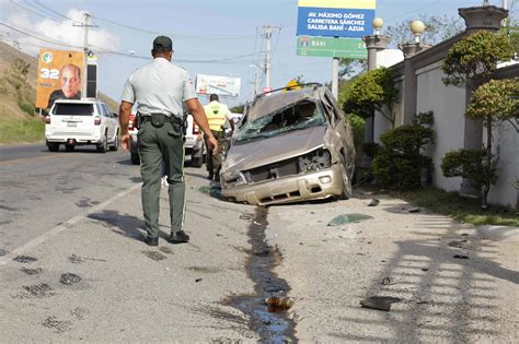 Tres heridos en accidente de tránsito en Baní Azua Diario Libre