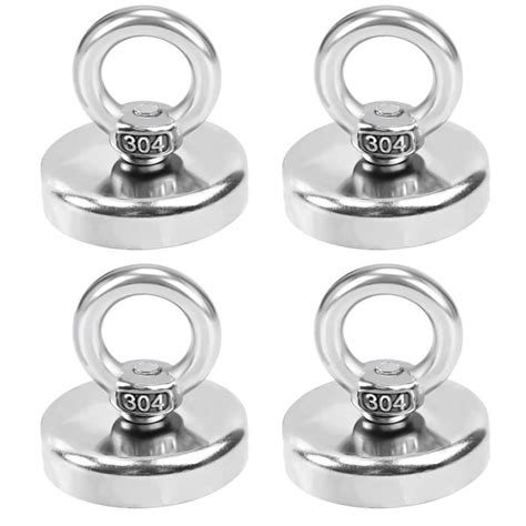Lot de 4 aimants puissants en néodyme D32 mm Aimants magnétiques