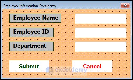 Vba Userform Examples