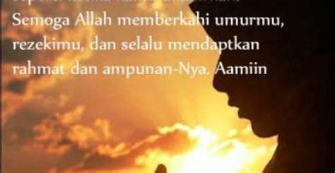 Doa Selamat Ulang Tahun Islami Untuk Istri Widi Utami