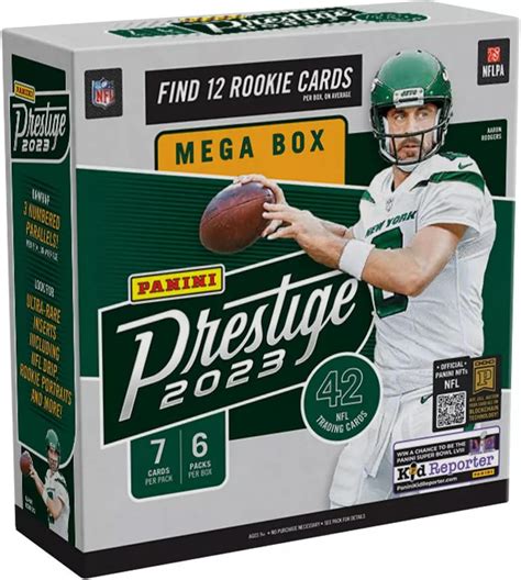 2023 Panini Prestige NFL Football MEGA Box Amazon De Sport Freizeit