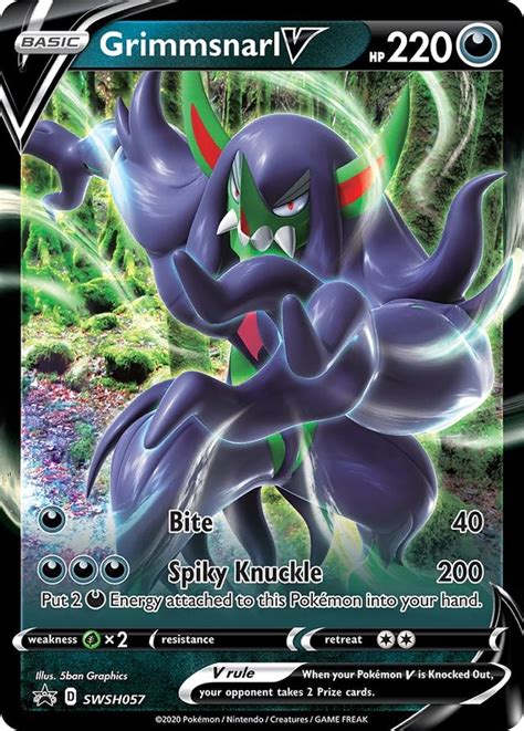 Grimmsnarl V Darkness Ablaze 114 Bulbapedia The Community Driven
