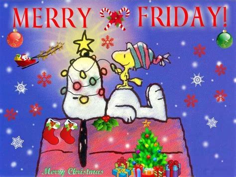 Merry Friday Snoopy Weihnachten Weihnachten Snoopy Liebe