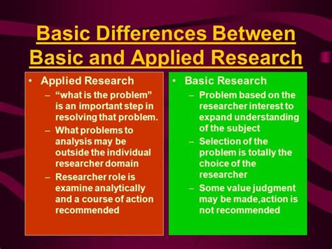 Basic Research Vs Applied Research Key Differences And Similarities