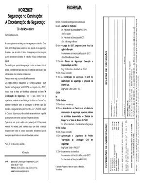 Preenchível Disponível WORKSHOP Segurana na Construo Fax Email Imprimir