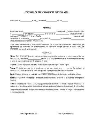 Guía completa para redactar un contrato de préstamo entre personas