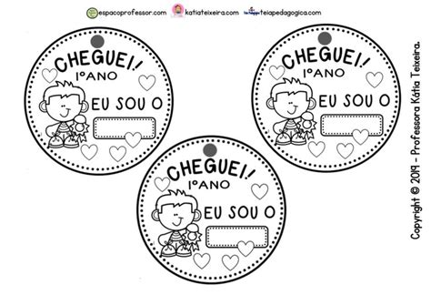 Medalha para o 1º dia de aula Espaço Professor 1º dia de aula