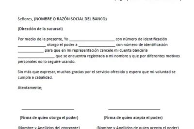 100 Cartas de Poder México Ejemplos y Modelos 2024