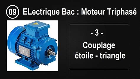 Moteur triphasé Couplage étoile triangle moteur triphasé YouTube