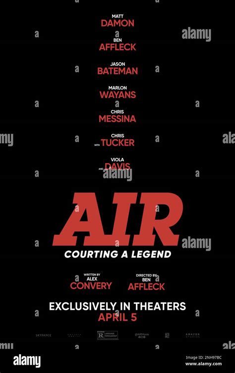 Air Film Poster Stock Photo Alamy