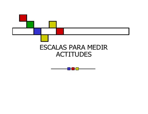 ESCALAS PARA MEDIR ACTITUDES