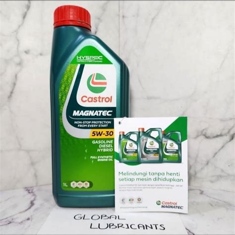 Jual API SP Castrol Magnatec Stop Start HYSPEC 5W 30 1L Oli Mesin