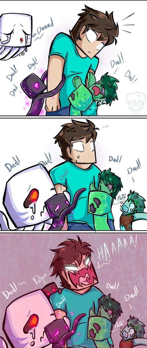 🎃♢vruzzt Artzz♢🎃 Minecraft Comics Minecraft Anime Minecraft Funny