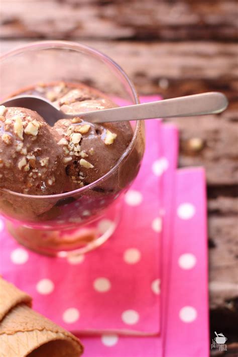 Cómo hacer helado de chocolate casero sin heladera
