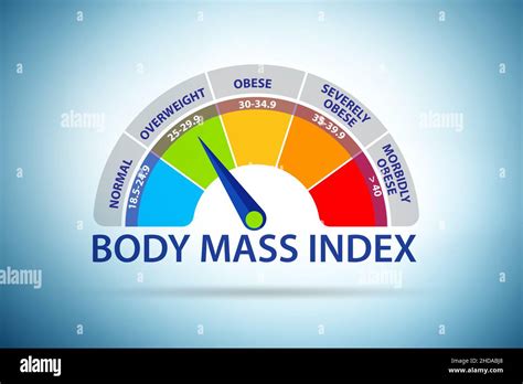 Concept Of The BMI Body Mass Index Stock Photo Alamy
