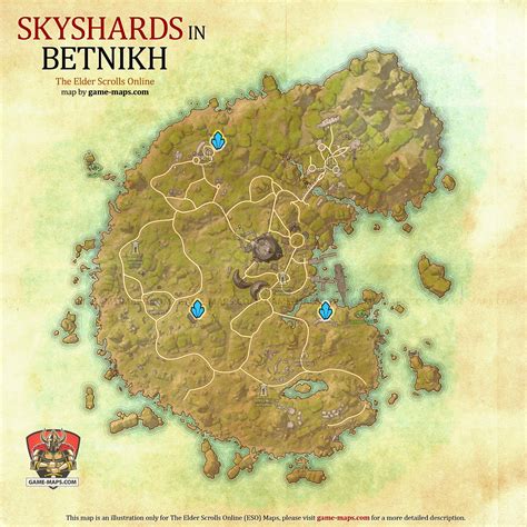 Betnikh Skyshards Location Map Eso Game Maps The Best Porn Website